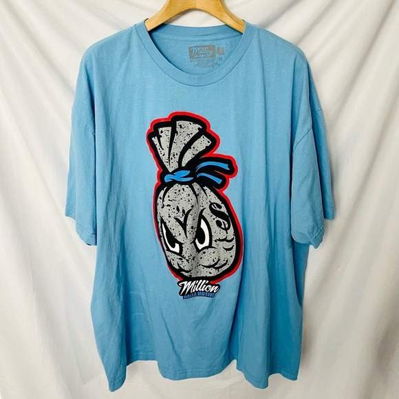 Shirts | Million Dolla Motive Shirt Mens 4x Sneaker Retro Cement Money ...